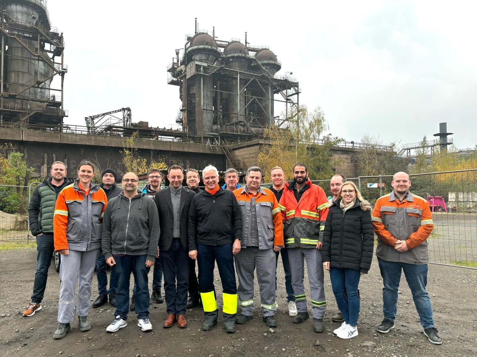 Workshop with leading German steel manufacturers